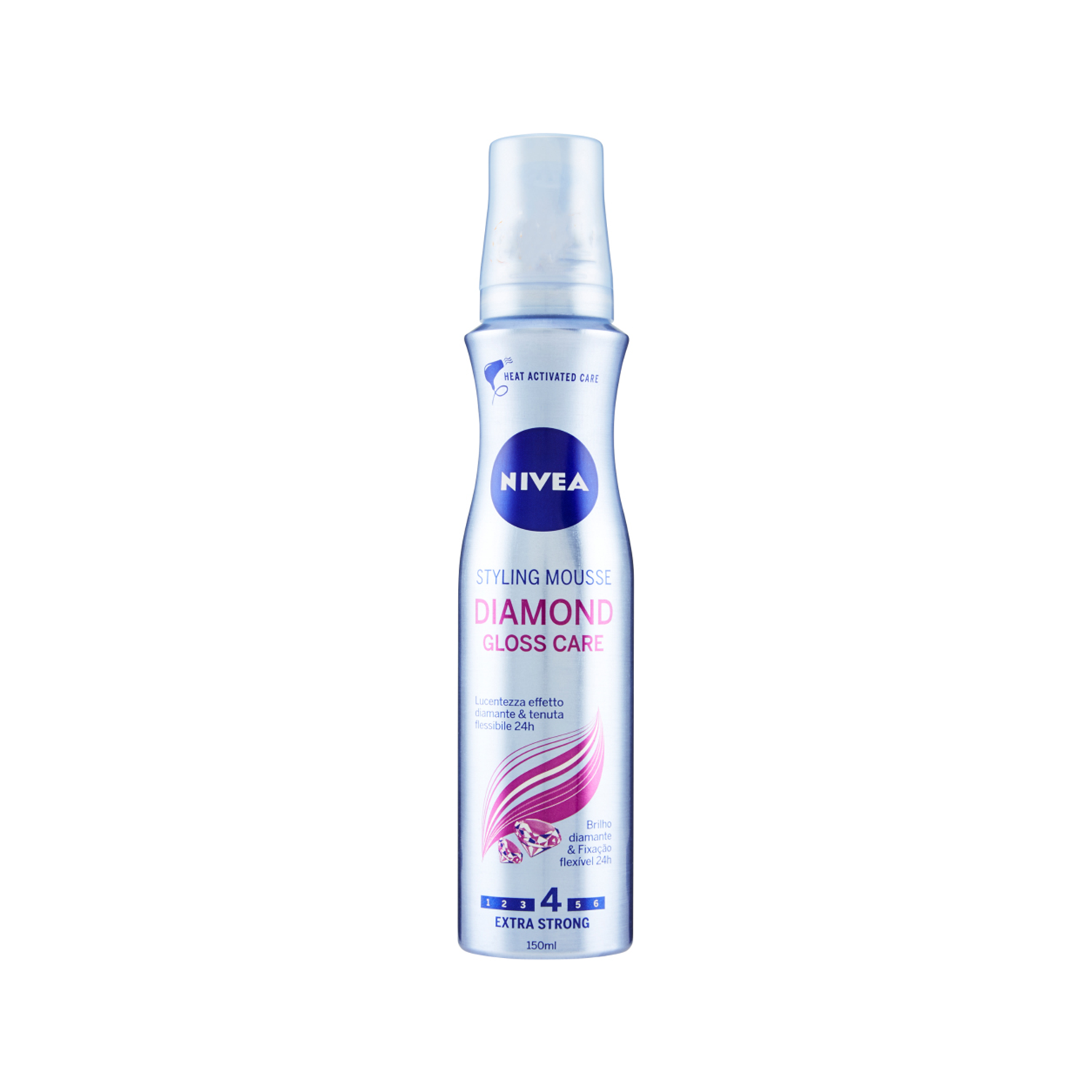 Nivea - Mousse Diamond Gloss Extra Forte – Dermocura Beauty Profumeria