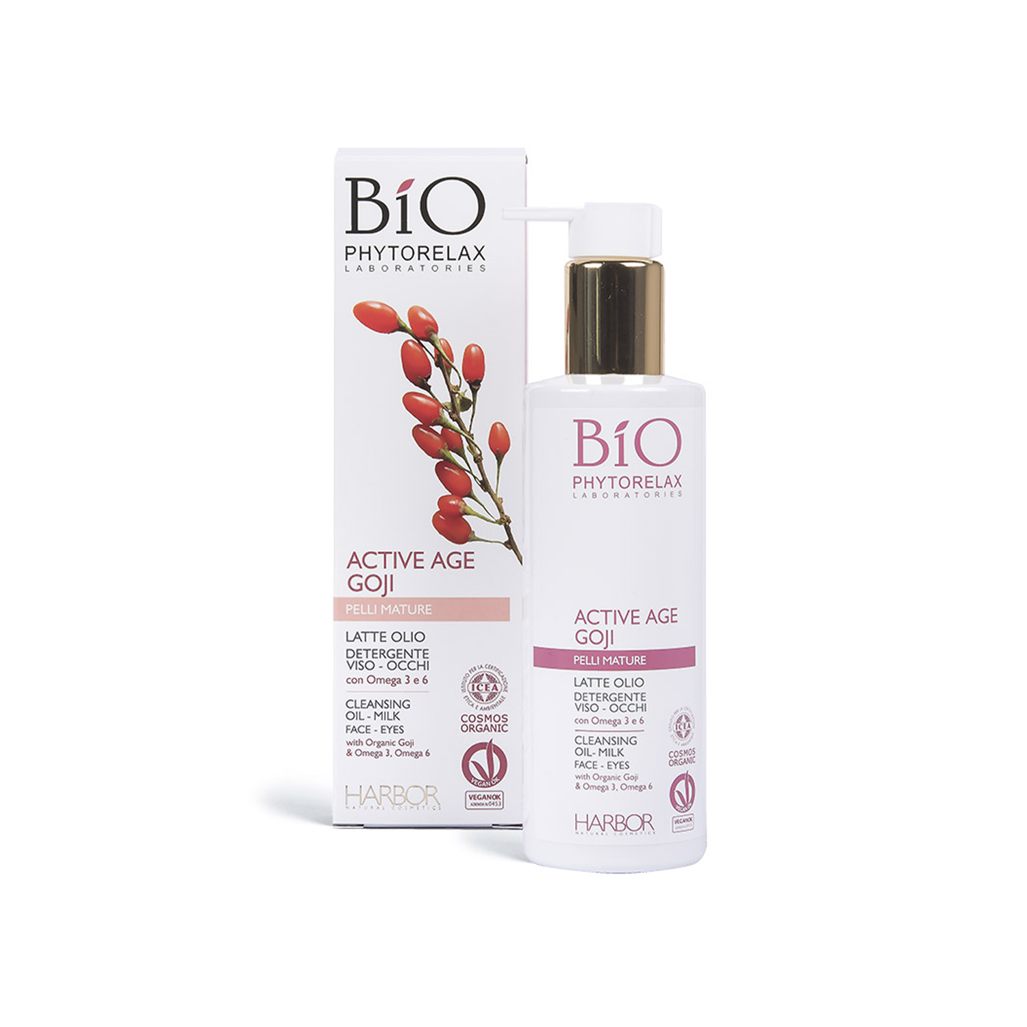 Phytorelax Active Age Goji Latte Olio Detergente Pelli Mature ...